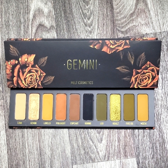 Melt Cosmetics | Makeup | Melt Cosmetics Gemini Eyeshadow Palette Bold Green And Gold Shades ...